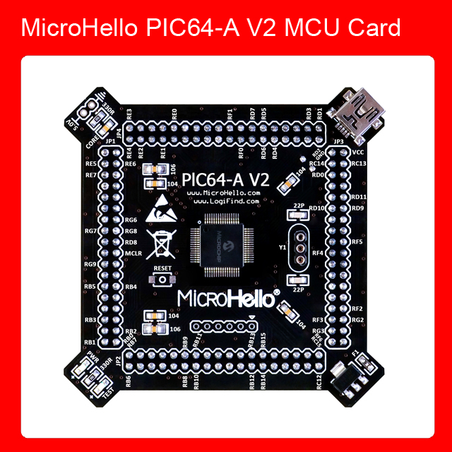 PIC32MX795F512H MCU Card for openPIC Pro PIC Development Board (PIC64-A V2)