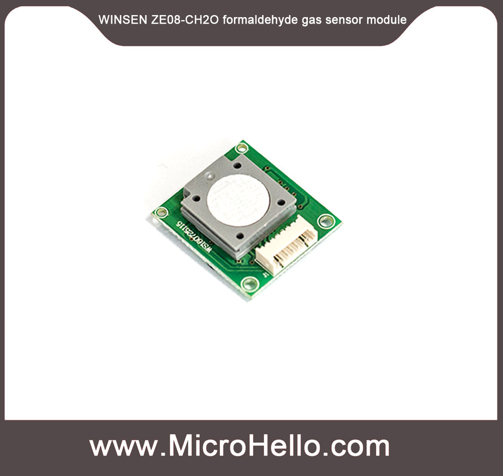 WINSEN ZE08-CH2O formaldehyde gas sensor module Electrochemical principle Output DAC(0.4-2V) and ...