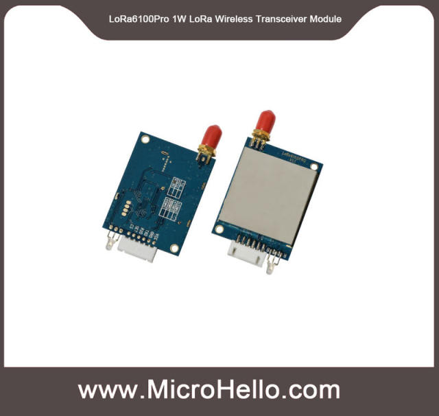 LoRa6100Pro 1W/500mW LoRa Wireless Transceiver Data Transmission Module ...