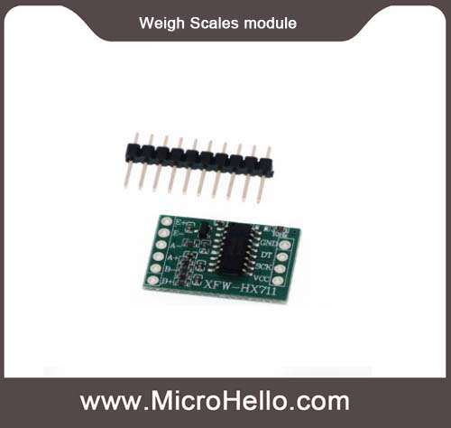 HX711 Weigh Scales module 24-Bit Analog-to-Digital Converter (ADC) for ...