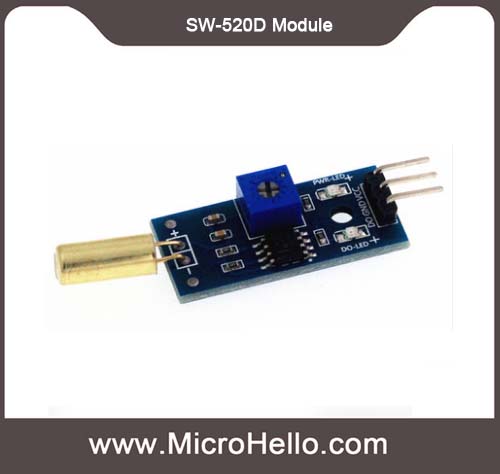 SW-520D Module Angle sensor module ball switch vibration switch tilt ...