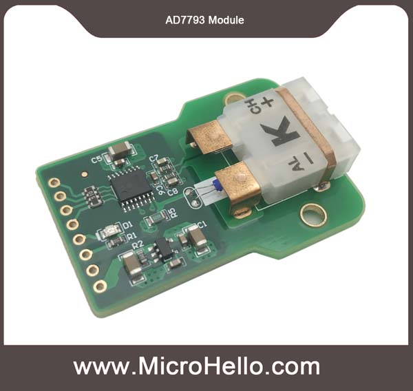AD7793 Module 16/24-Bit Sigma-Delta ADC with Low-Noise In-Amp and ...