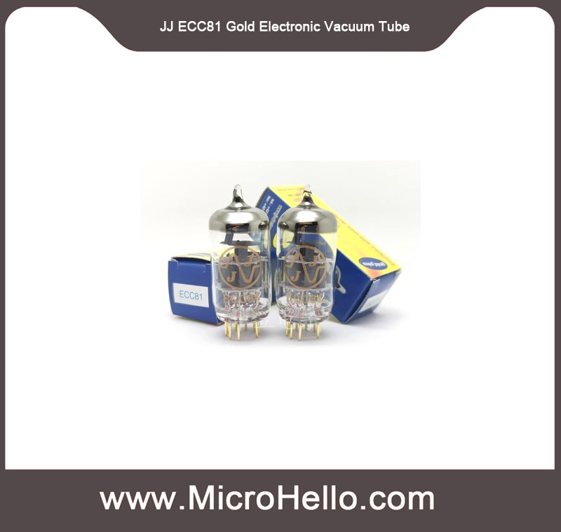 Czech JJ ECC81 Electronic Vacuum Tube