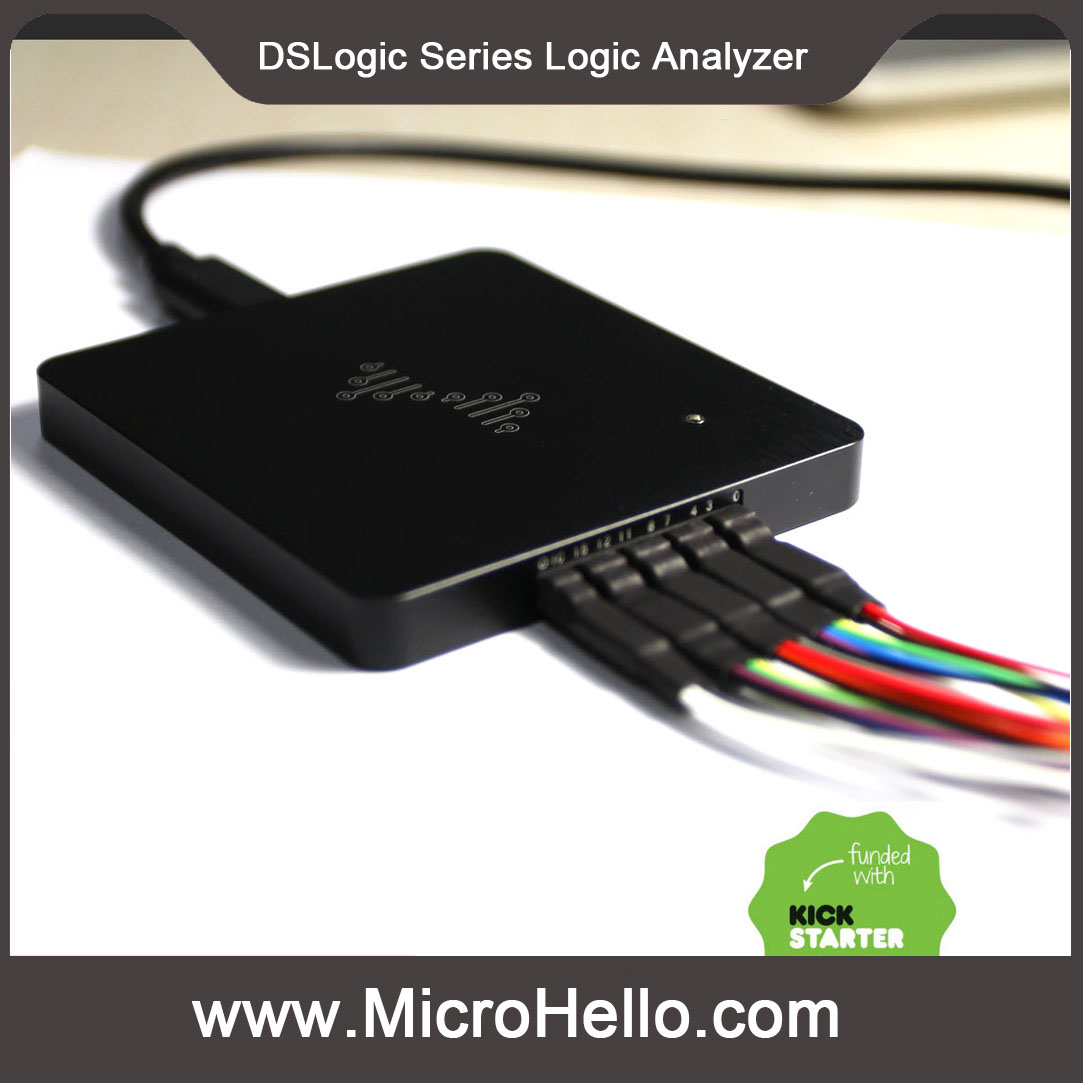 DSLogic series USB-based logic analyzer, with max sample rate up to ...