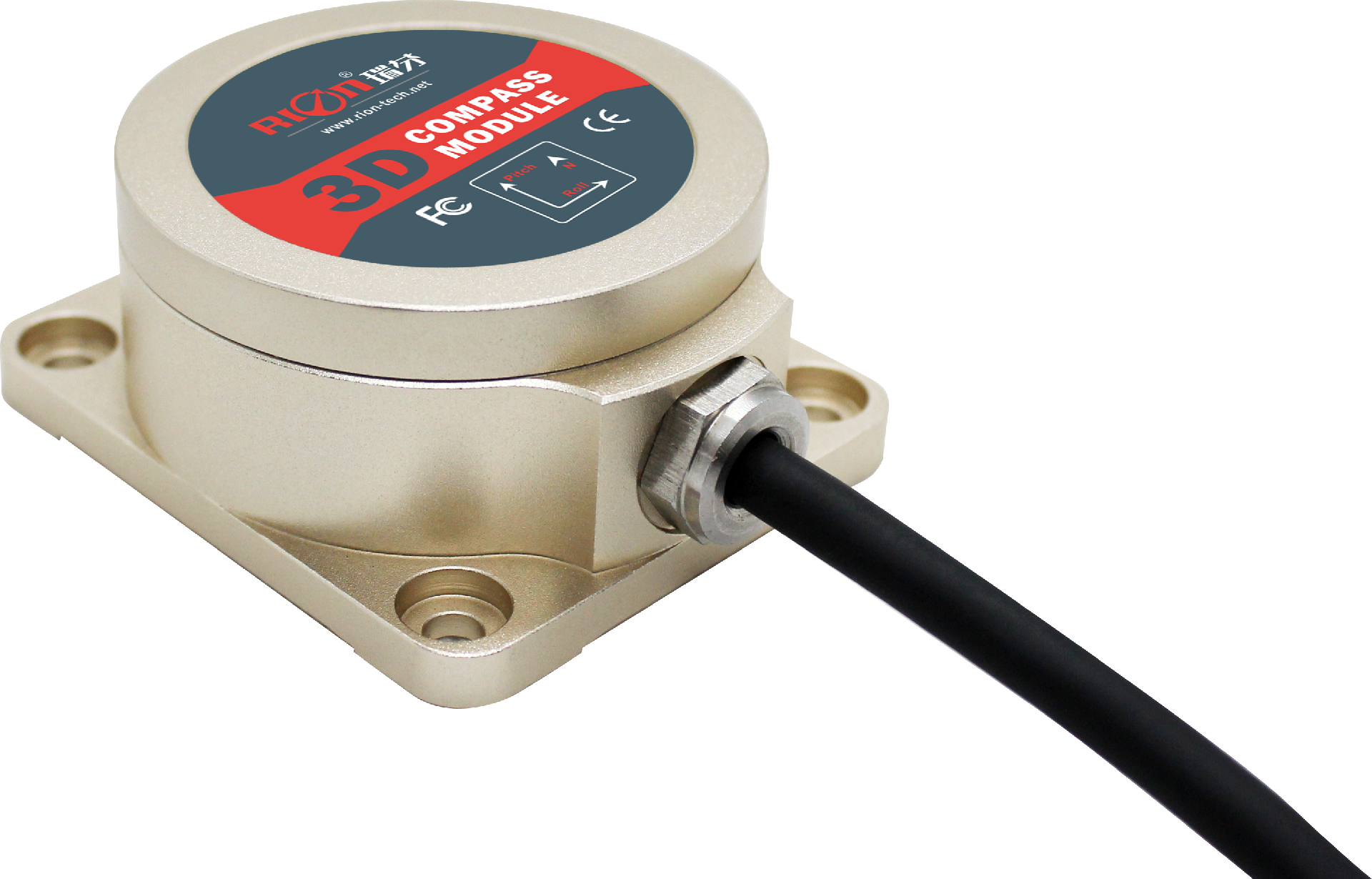 HCM385B-MP HIGH ACCURACY 3D DIGITAL COMPASS SENSOR RS232 RS485 TTL 68 NMEA