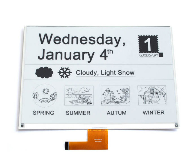 GDEY116T91 11.6 inch e-paper display e-ink display epaper screen module ...