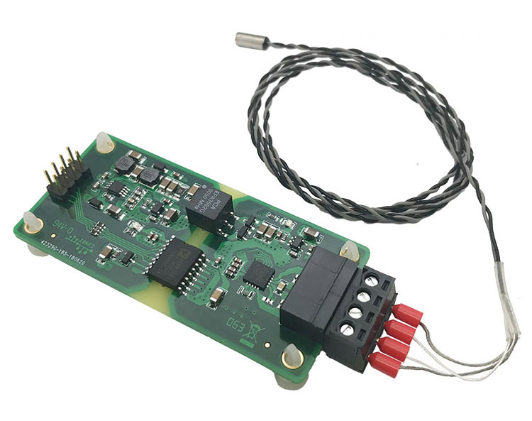 MAX31865 high-precision isolated temperature acquisition module PT100 ...