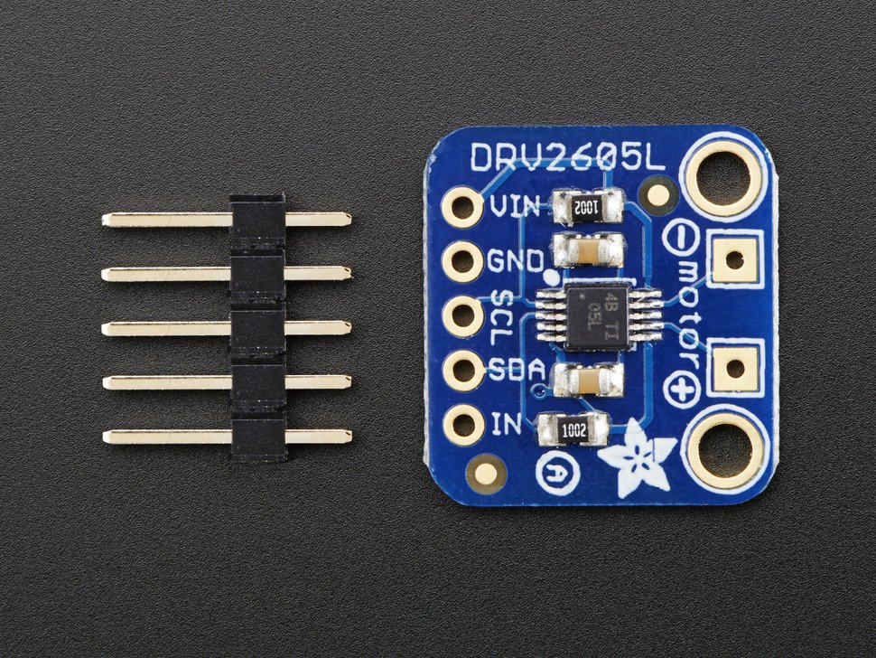 DRV2605L Haptic Motor Controller Module Adafruit development board