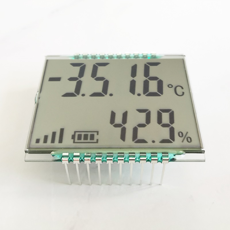 QYT12429 Temperature and Humidity LCD Display Dynamic Drive Ultra Wide ...