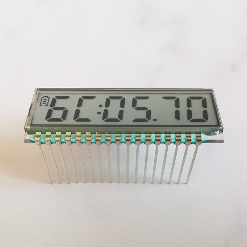 GDC0570 ultra-low temperature LCD segmented digital LCD screen, 6-digit ...
