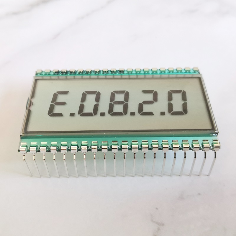 EDS820 TN Wide Temperature LCD Display Screen 5-digit Segment Code LCD ...