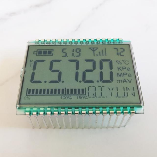 GDC05720 5-digit segment code LCD screen temperature, humidity, voltage ...