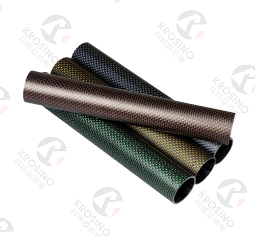 Carbon Fiber Products Carbon Fiber Tubes Colored carbon fiber tubes