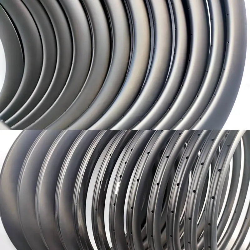 Carbon Rims 700C 28MM Wide 60MM Height Gravel Road Disc Bicycle Rim