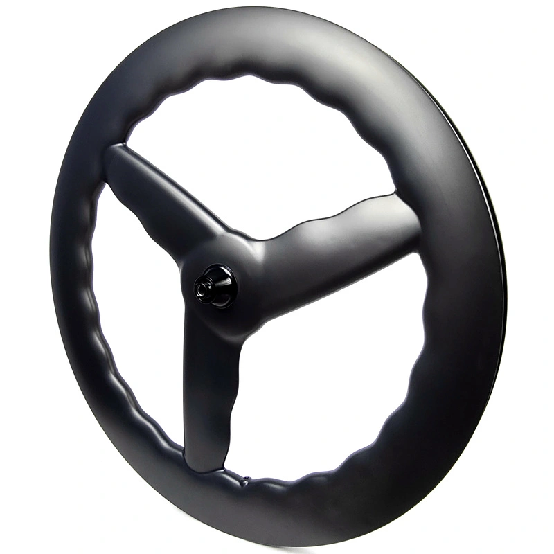 BIKEDOC 28MM Wide Carbon 3 Spoke Bike Wheels 700C Tri Spoke Wheelset ...