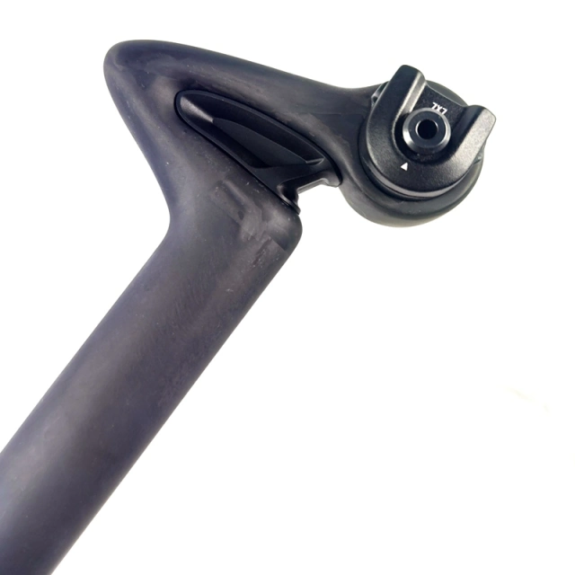 BIKEDOC Carbon Seatpost 350MM Offset Road Bicycle Seat Post For MTB