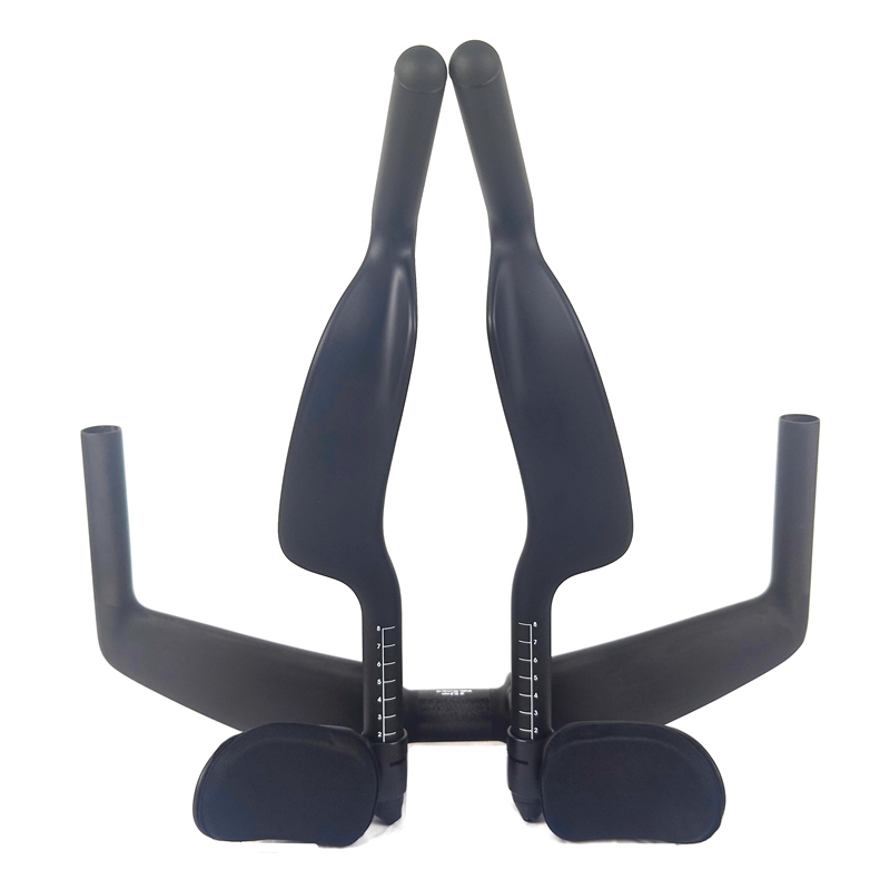 New Time Trial Handlebar Road Bicycle Carbon Fiber Rest TT Handle bar ...