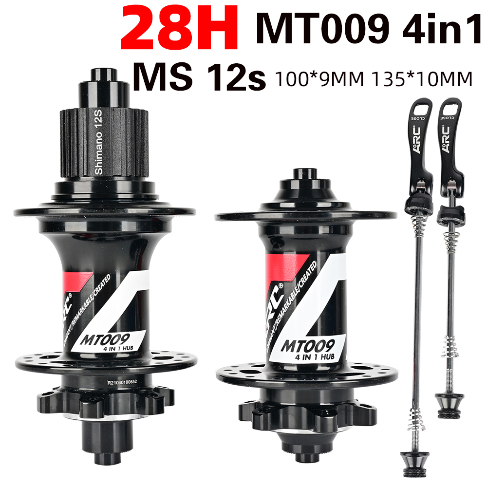 ARC MT009 MTB Hub 28H / 32H / 36H BIke Bicycle Hub Micro Spline Front ...