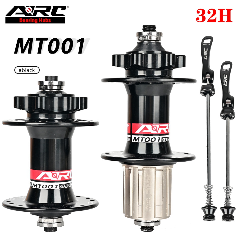 MT-001FA/RA 32 / 36 Holes Aluminum Alloy MTB Hub Red Cheap ARC Hubs ...
