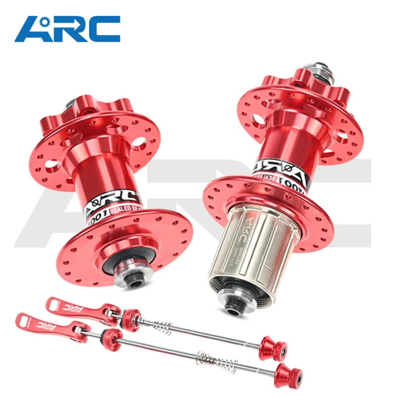 MT-001FA/RA 32 / 36 Holes Aluminum Alloy MTB Hub Red Cheap ARC Hubs ...