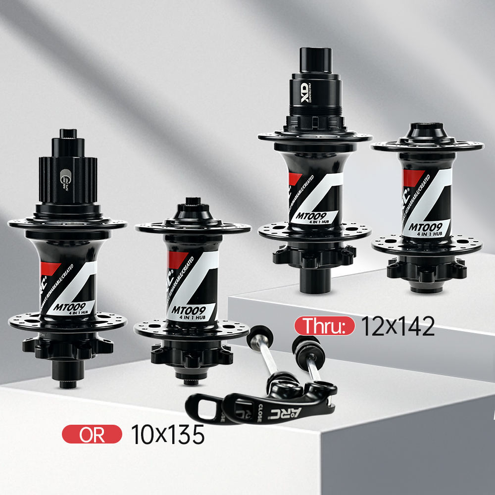 ARC MT009F/R NEWEST 32 Holes Multicolor MTB Hub 6 Pawls 3 Teeth 114 ...