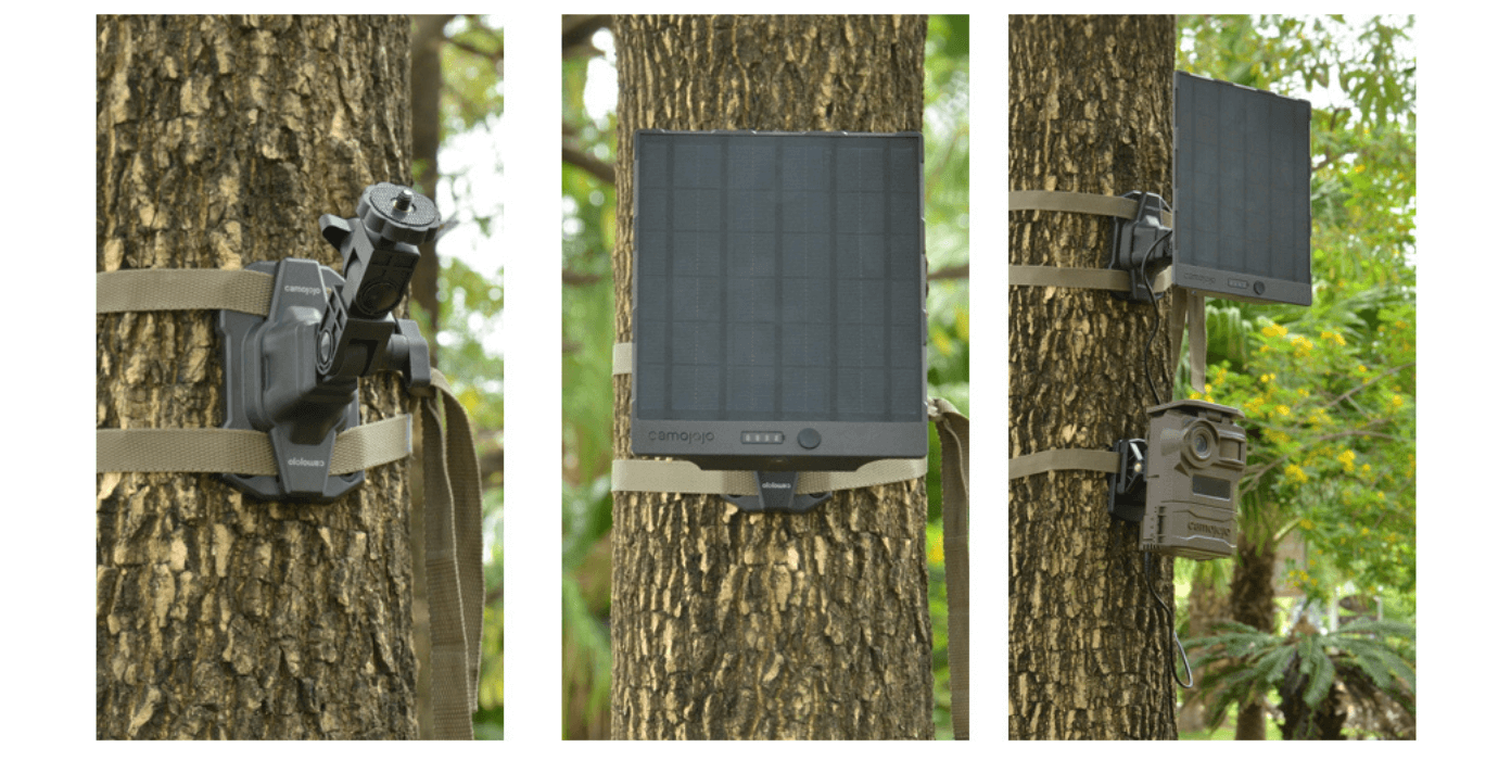 Camojojo Trail Cameras Mounting Bracket with 360° Rotating Adjustable ...