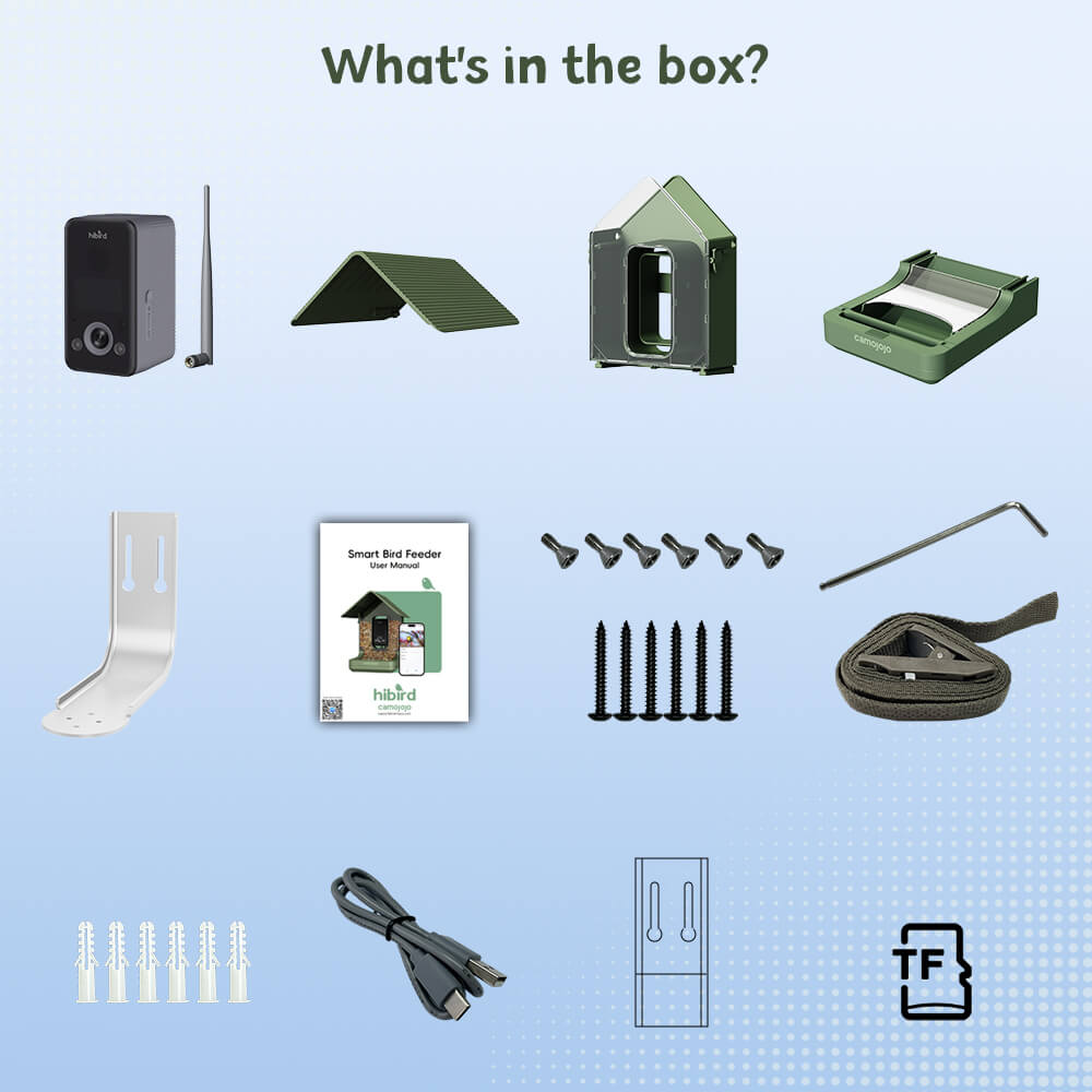 Elevate BirdWatching Experience with Camojojo HiBird Smart Bird Feeder