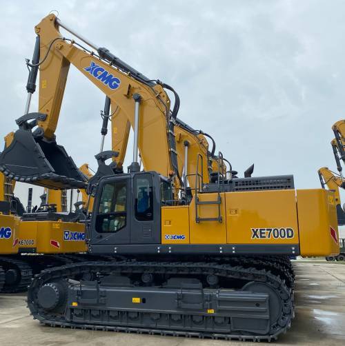 XE700D HYDRAULIC MINE EXCAVATOR, 70T WEIGHT, 2.4-4.6 M3 BUCKET,MINING ...
