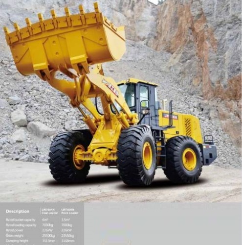LW700KN, 7T WHEEL LOADER, 3.5~6.0 M3 BUCKET,MINING MACHINES