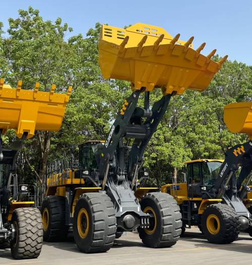 LW1100KN MINING WHEEL LOADER, 11T LOAD, 6.5M3 BUCKET, FRONT END WHEEL ...