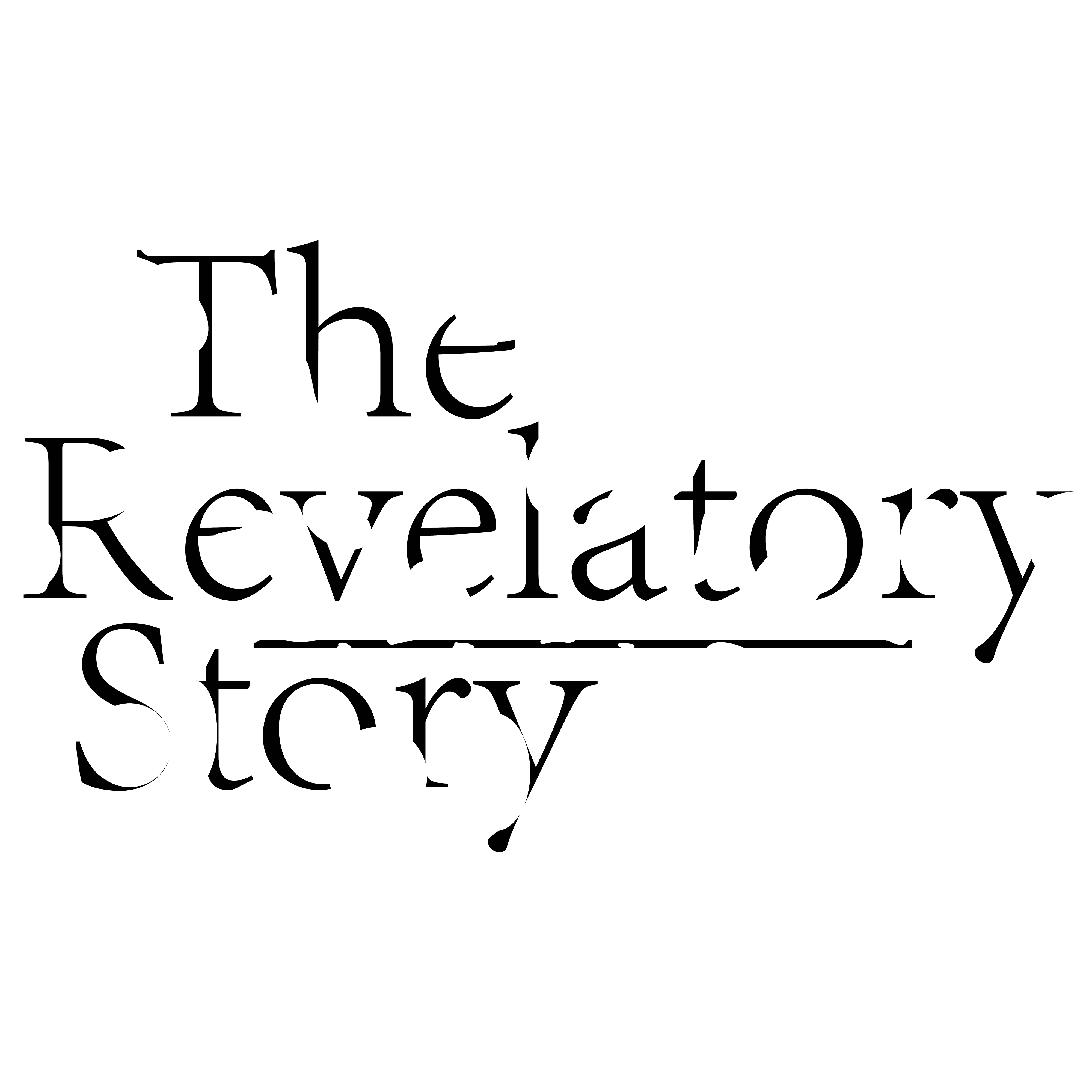 THE REVELATORY STORY