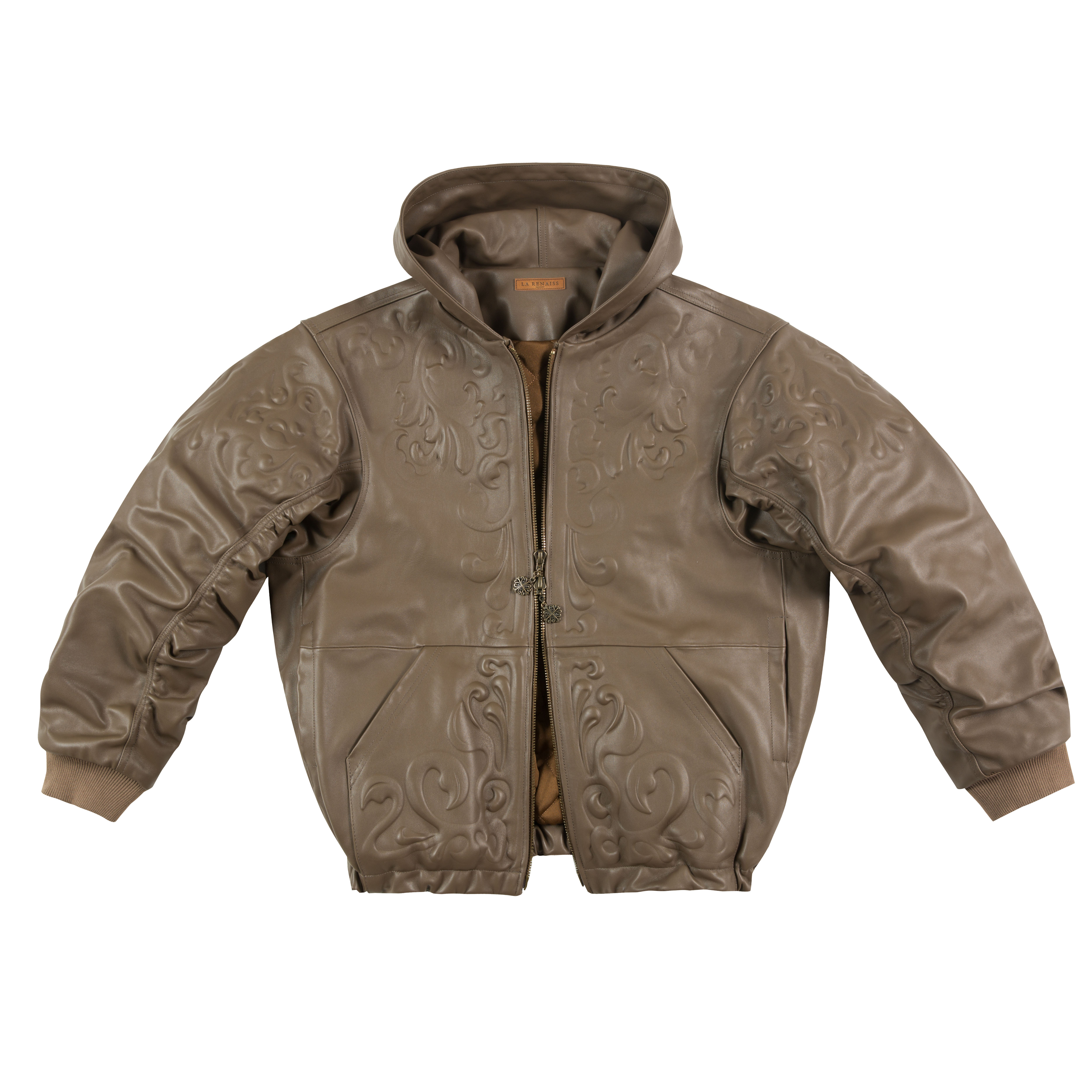 Ancient Carving Suede Nap Jacket