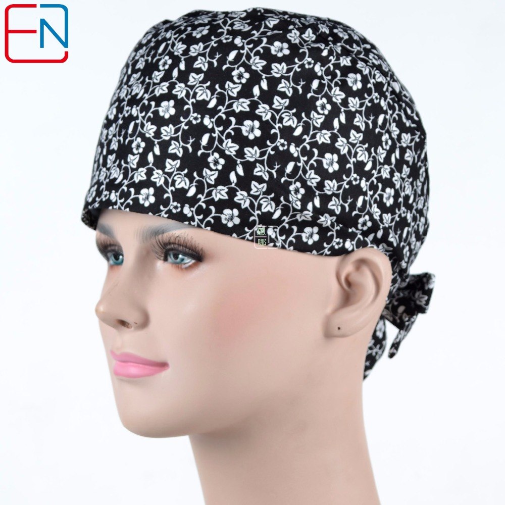 hennar long hair surgical cap for long hair doctors and nurses 100% ...