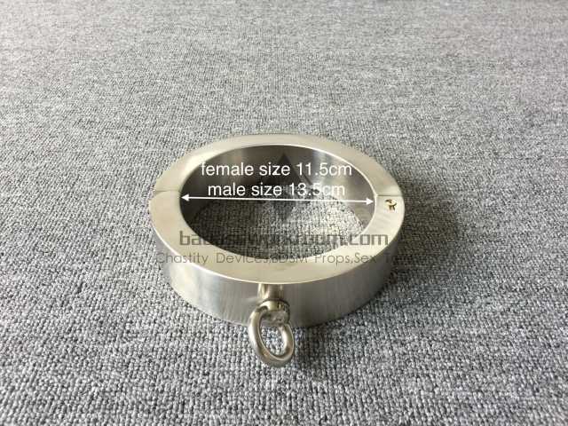 Super Heavy Stainless Steel Bondage Restraints Cuffs Kit,Steel Bondage Gear