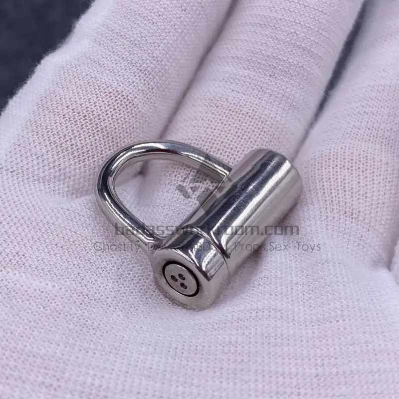 Titanium Piercing Padlock Locked By Screw,Custom Piercing Jewelry