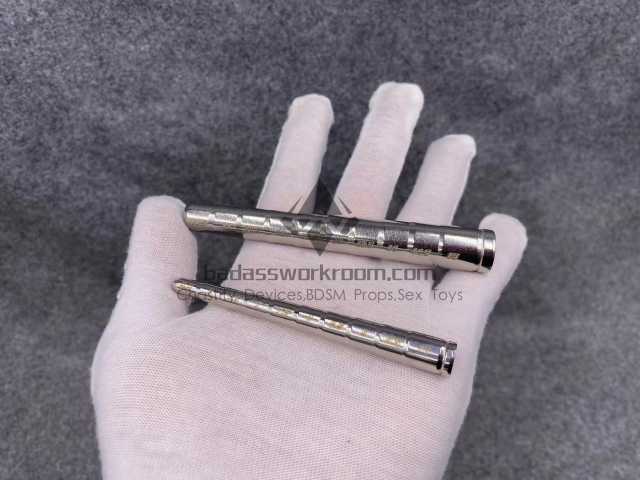 Titanium TetherSpout For Non-Piercing Chastity,