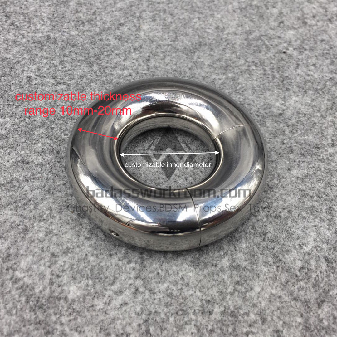 Spring Snap Fit Scrotum Ring,Custom Cock Ring