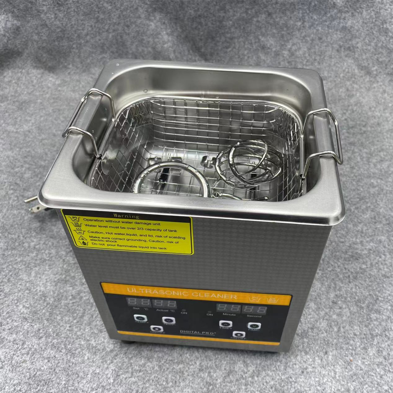 Ultrasonic Cleaning Machine for Chastity and Piercing Supplies