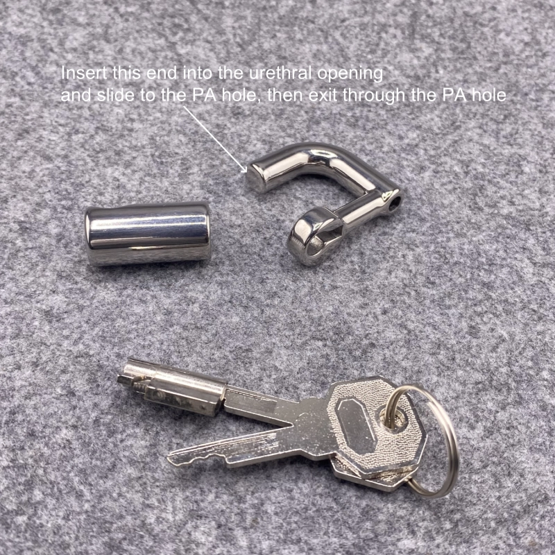 Custom Titanium PA Lock with PeeThrough Hollow Catheter