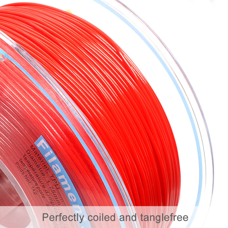 YOUSU TPU, Flexible FDM 3D printer filament, with multi-color 1.75mm 2 ...
