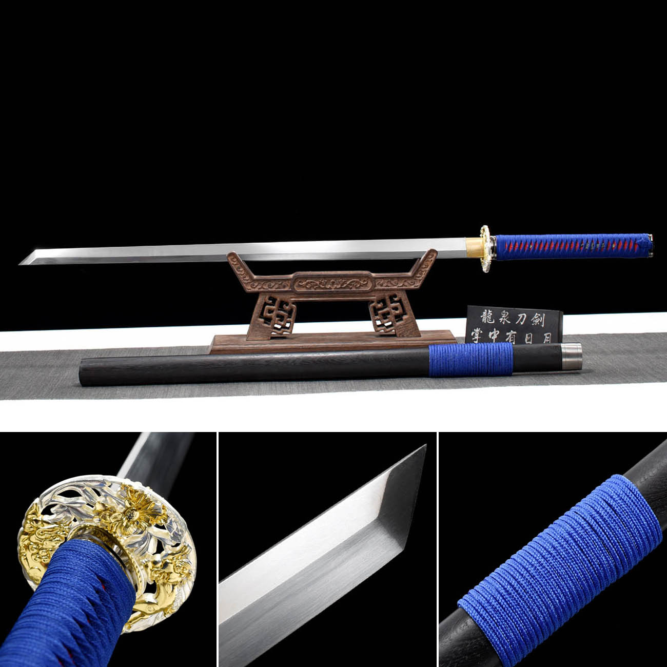 Handmade Proud-Blood Ninjato,Japanese samurai sword,Real Ninjato,High ...