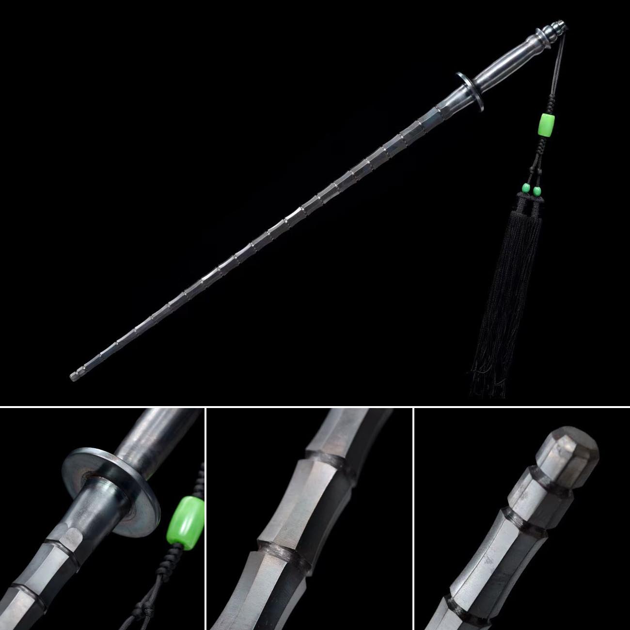 Taming-Demon Whip,One-piece weapon,Hundred steelmaking pattern steel