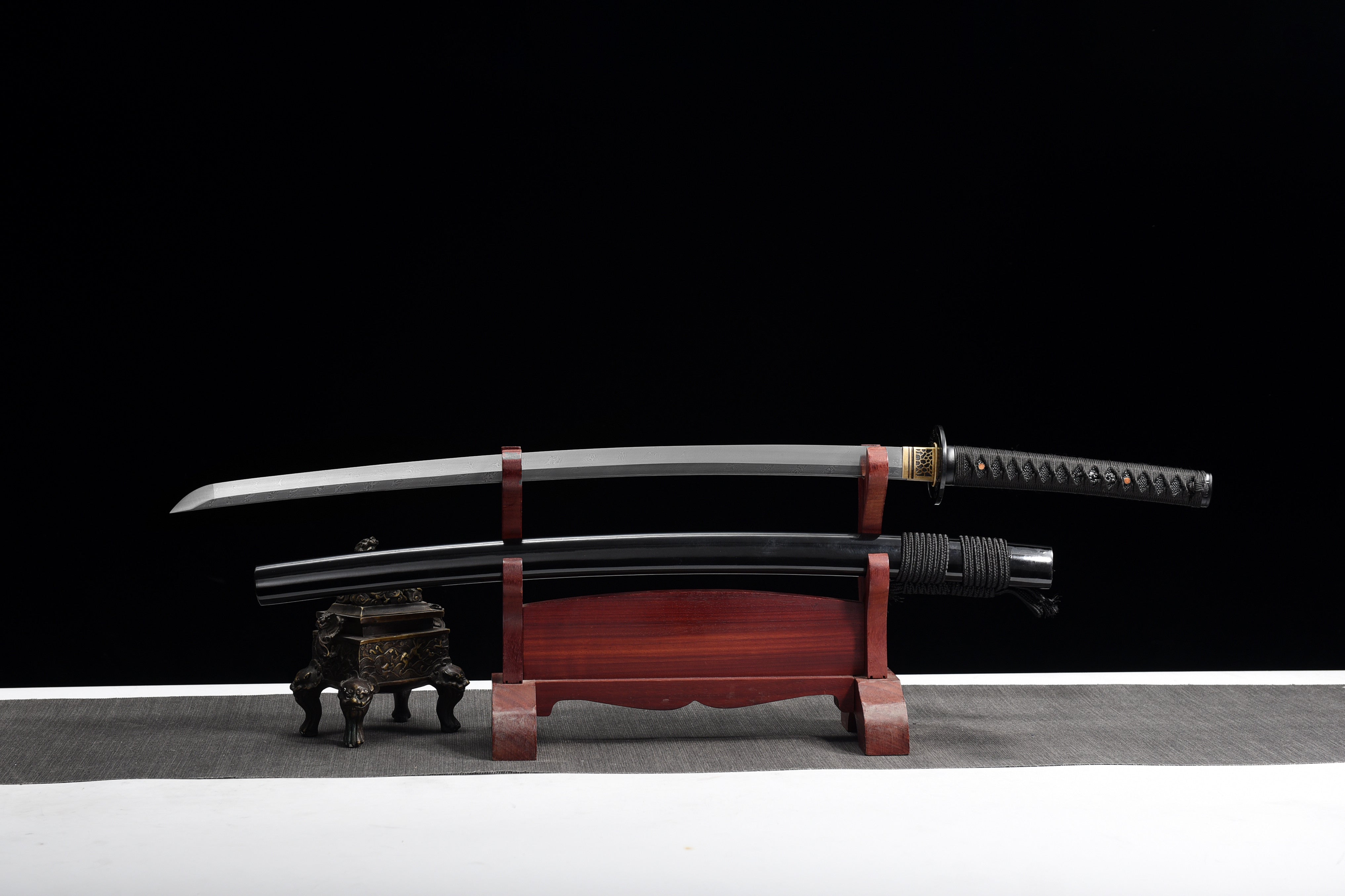 Ink Attack Katana,Japanese Samurai Sword,Real Katana,Handmade sword ...