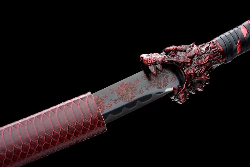 Beacon Wolf Sword,Handicrafts,Chinese Saber,Real Sword,Handmade Chinese ...