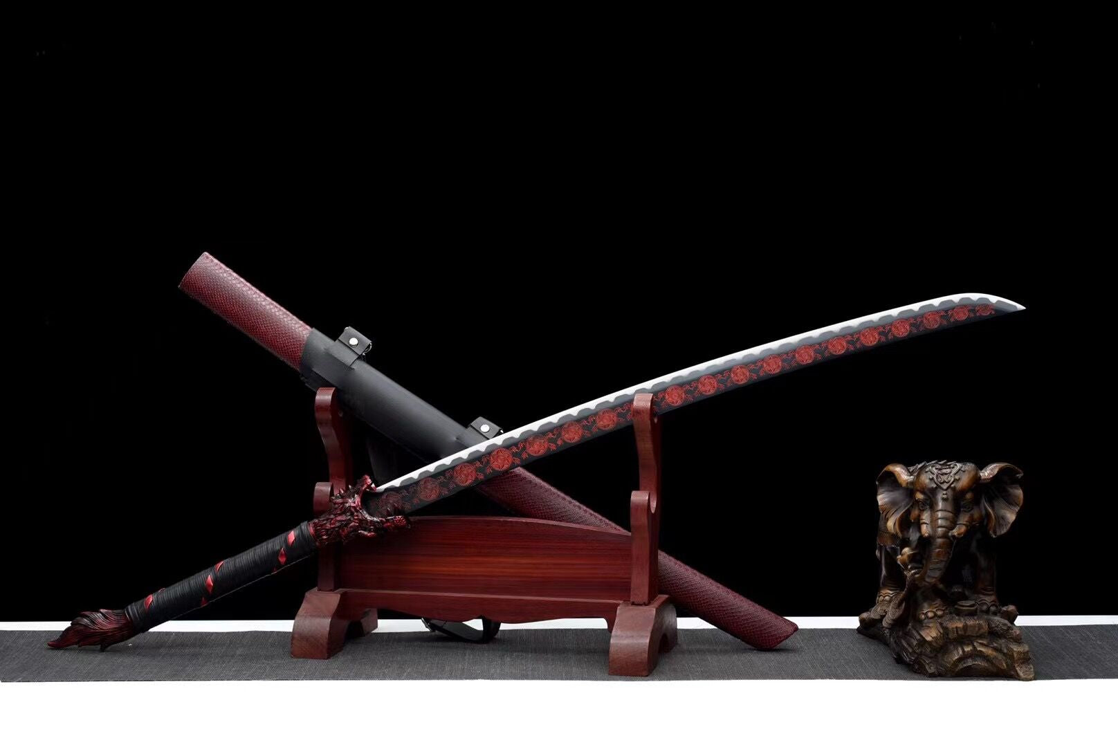 Beacon Wolf Sword,Handicrafts,Chinese Saber,Real Sword,Handmade Chinese ...