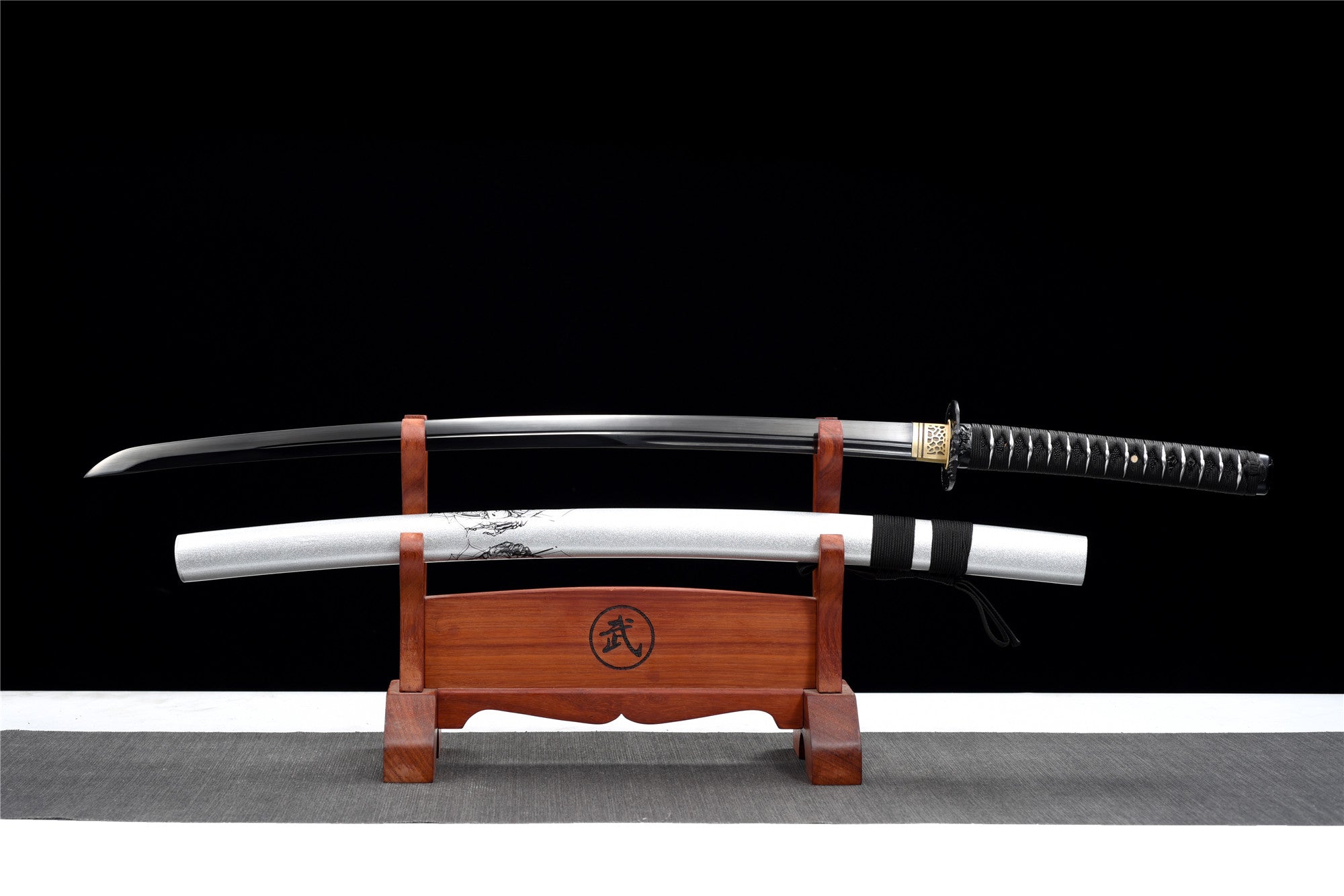 Shadow-Attack Katana,Japanese Samurai Sword,real katana,Handmade sword ...