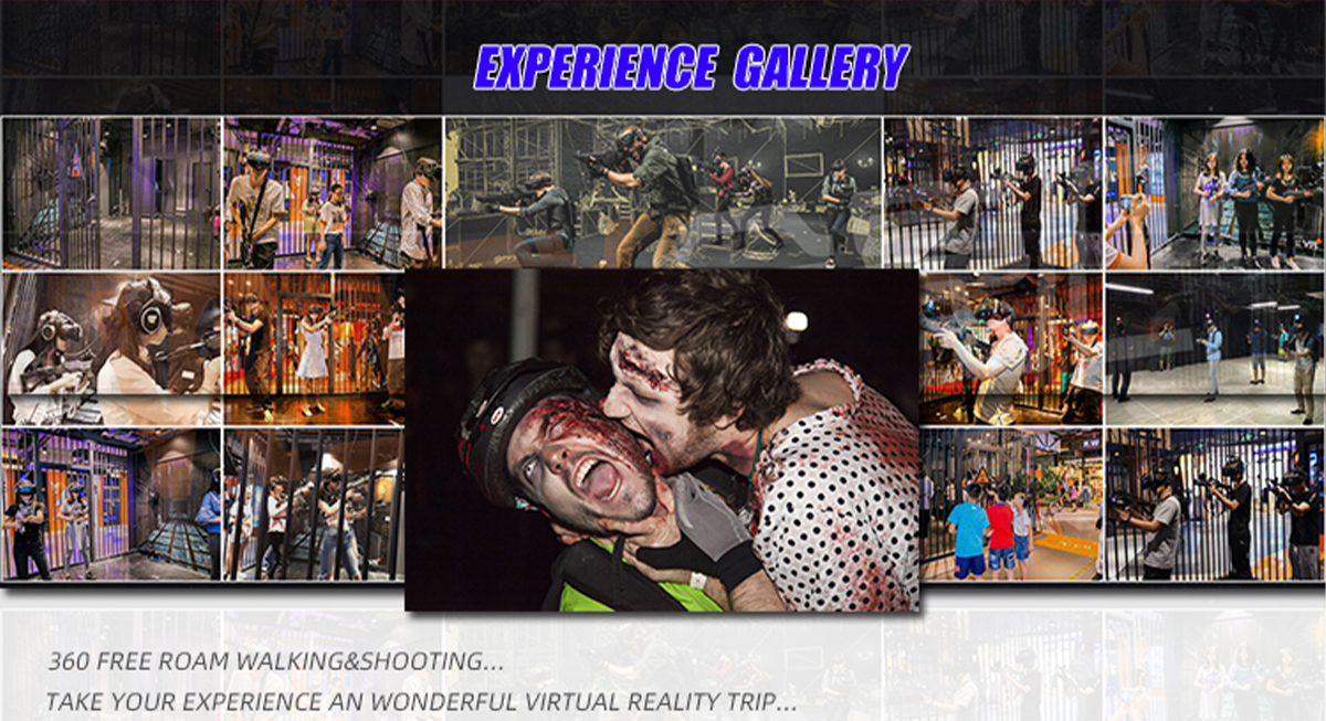 VR Multiplayer Games Simulator - HTC Vive VR Standing Platform/ System