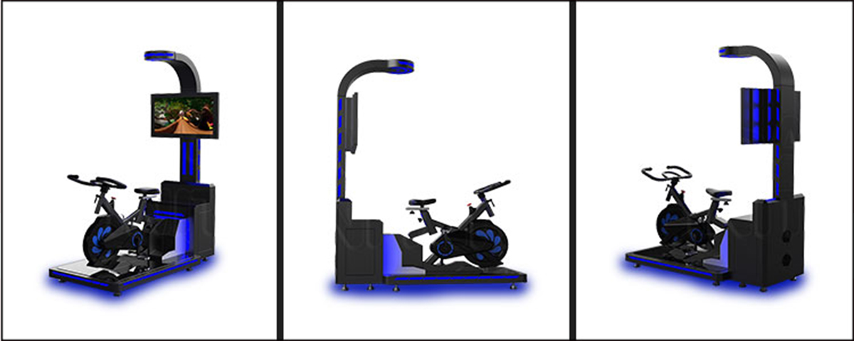 VR Riding Simulator - VR Bike Game with Headset