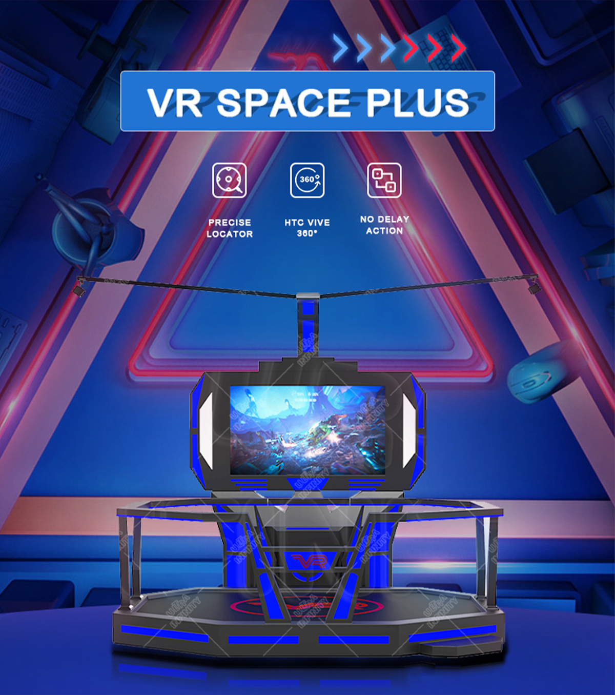 VR Space Plus Simulator -VR Standing Platform of HTC VIVE
