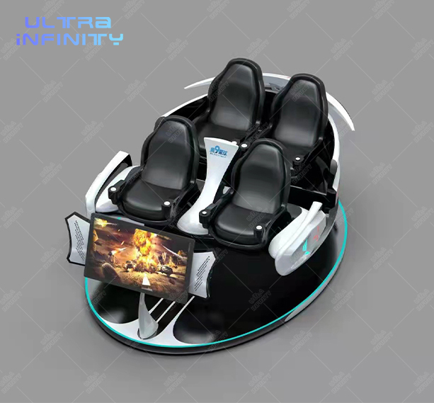 9D VR Space Battleship Game Machine- Vr Multiplayer Motion Chair